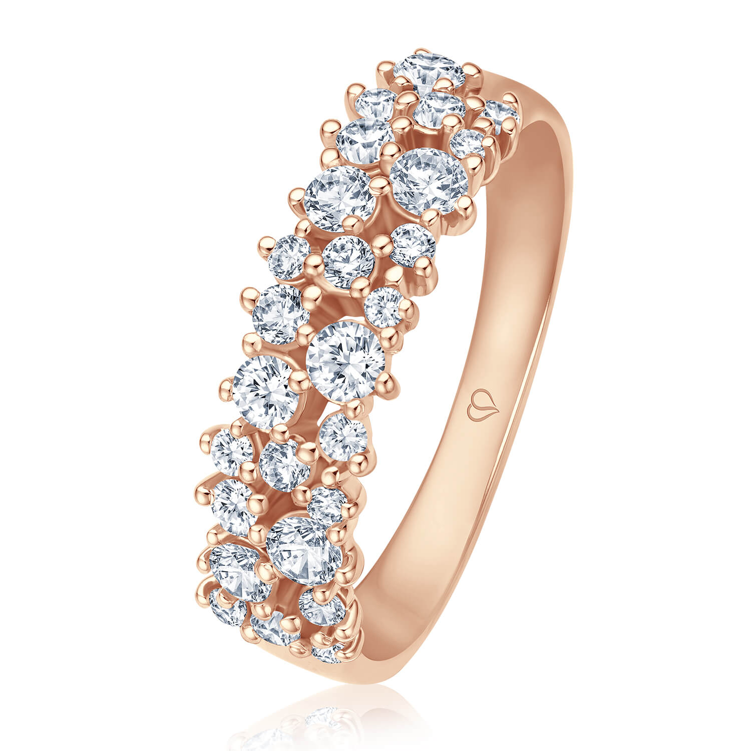 Verlobungsring Rotgold 585 (0,75 ct w/si) kaufen | Trauringschmiede