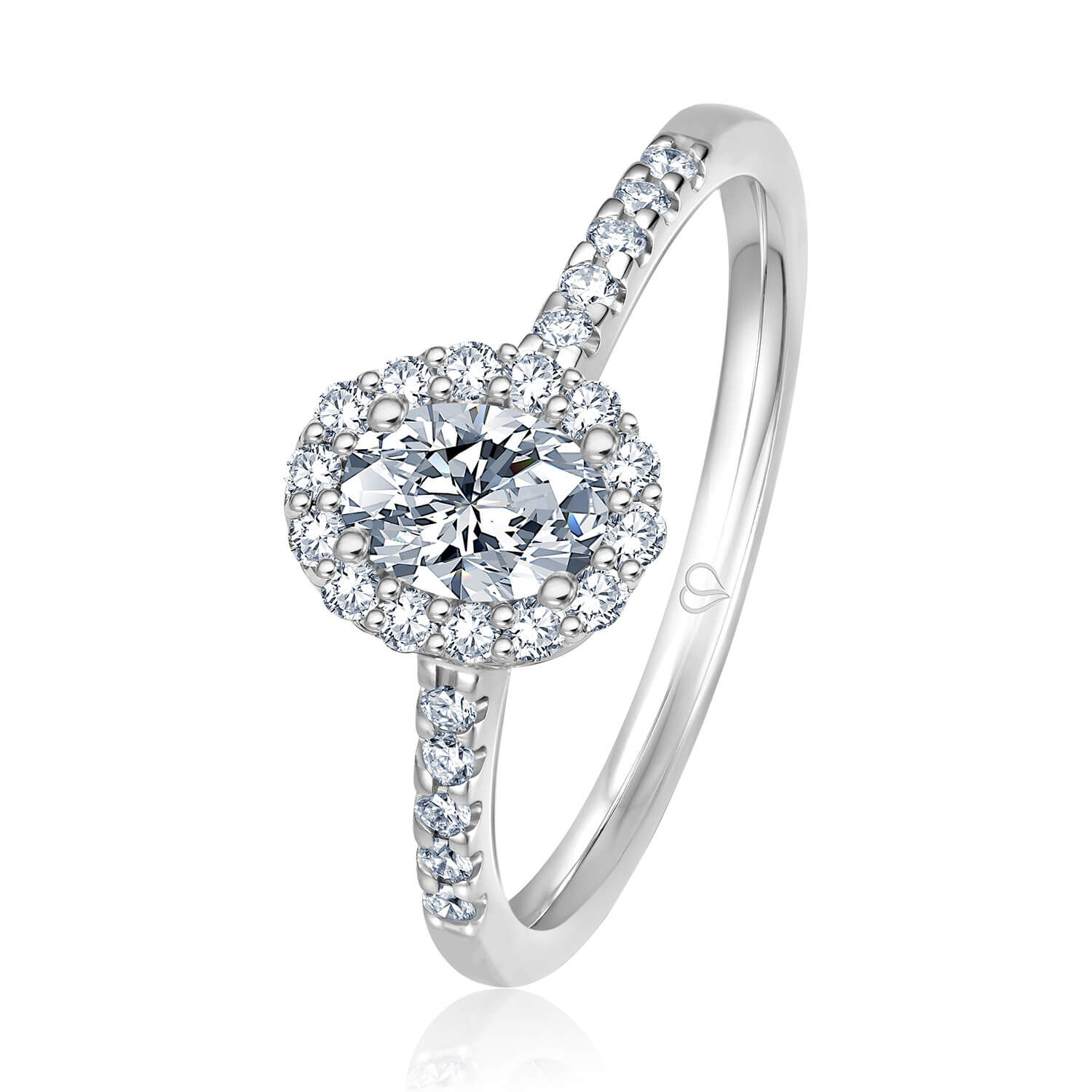 Dein Verlobungsring aus Weißgold Zeitlos elegant