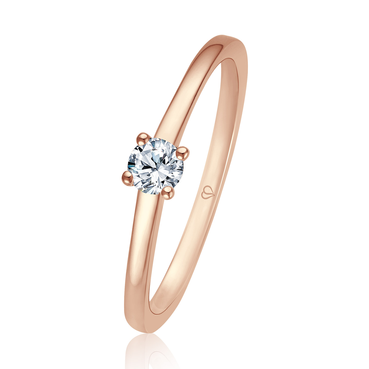 Verlobungsringe Rotgold jetzt kaufen | Online oder vor Ort