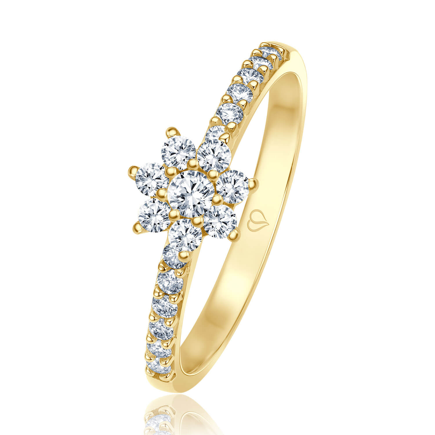 Verlobungsring Gelbgold 585 (0,35 ct w/si) kaufen | Trauringschmiede