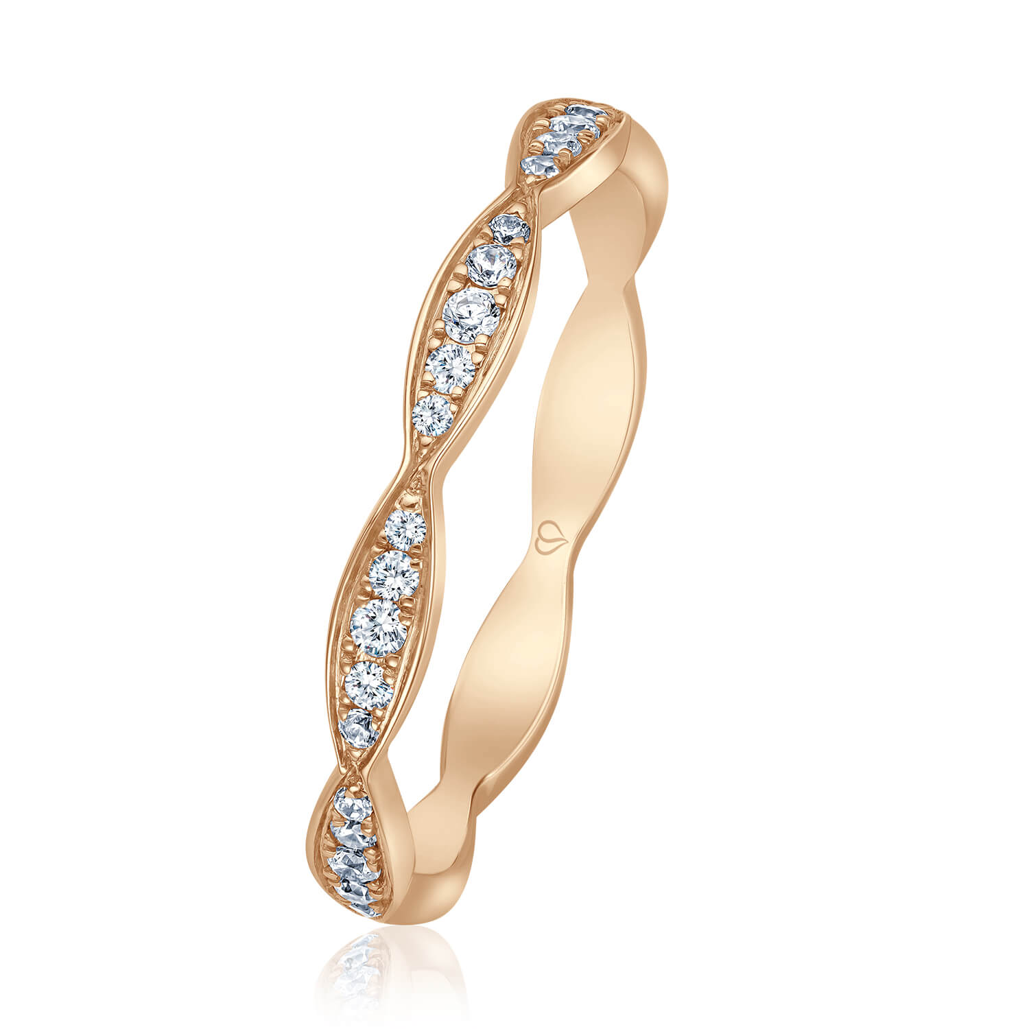 Ligado No. 03 Roségold 750 (0,18 ct tw/si) kaufen | Trauringschmiede