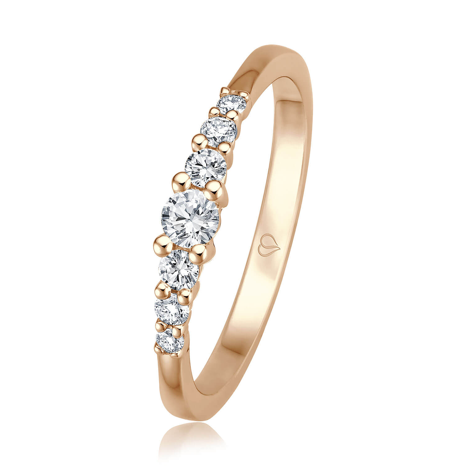 Verlobungsring Roségold 750 (0,25 ct w/if) kaufen | Trauringschmiede