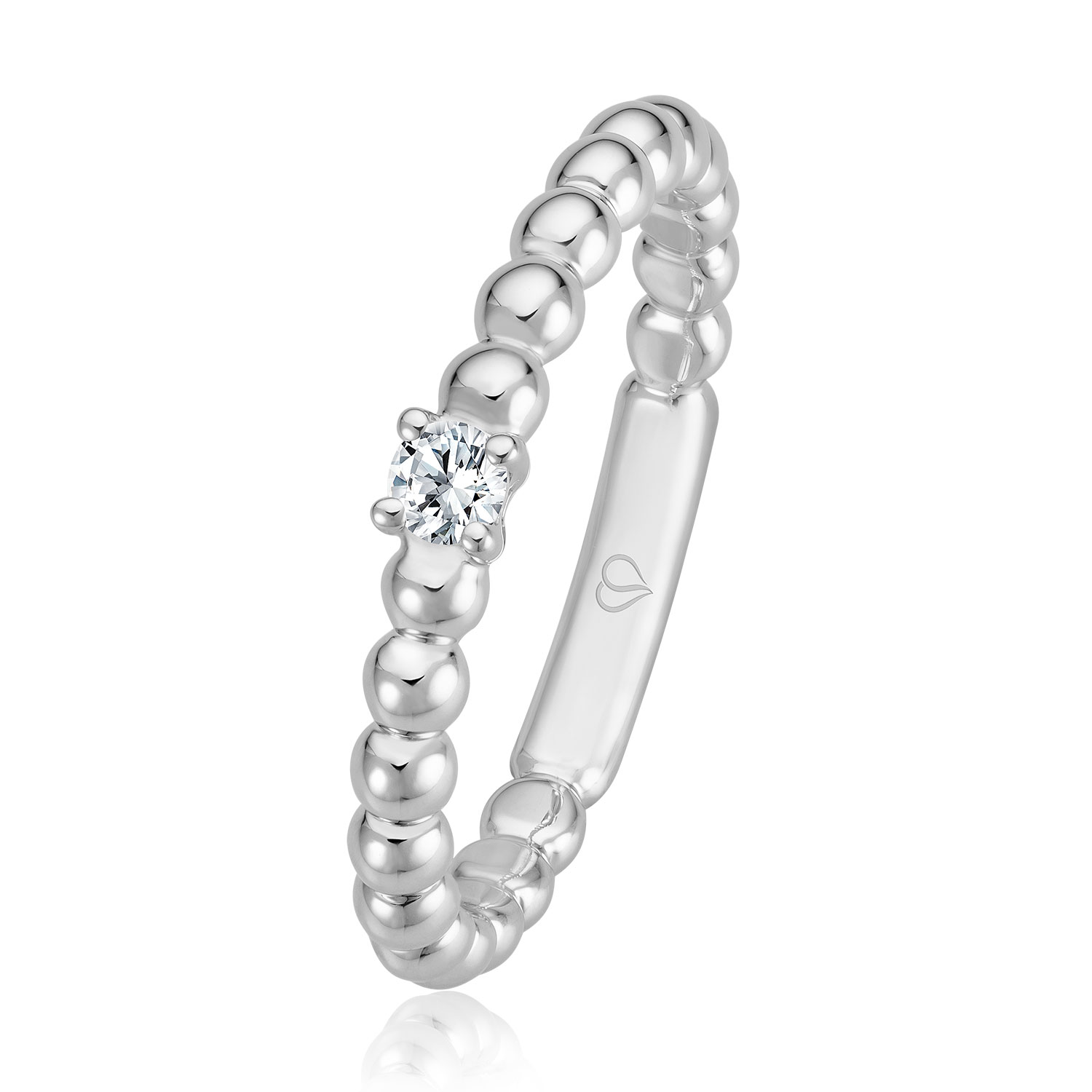 Dein Verlobungsring aus Weißgold Zeitlos elegant