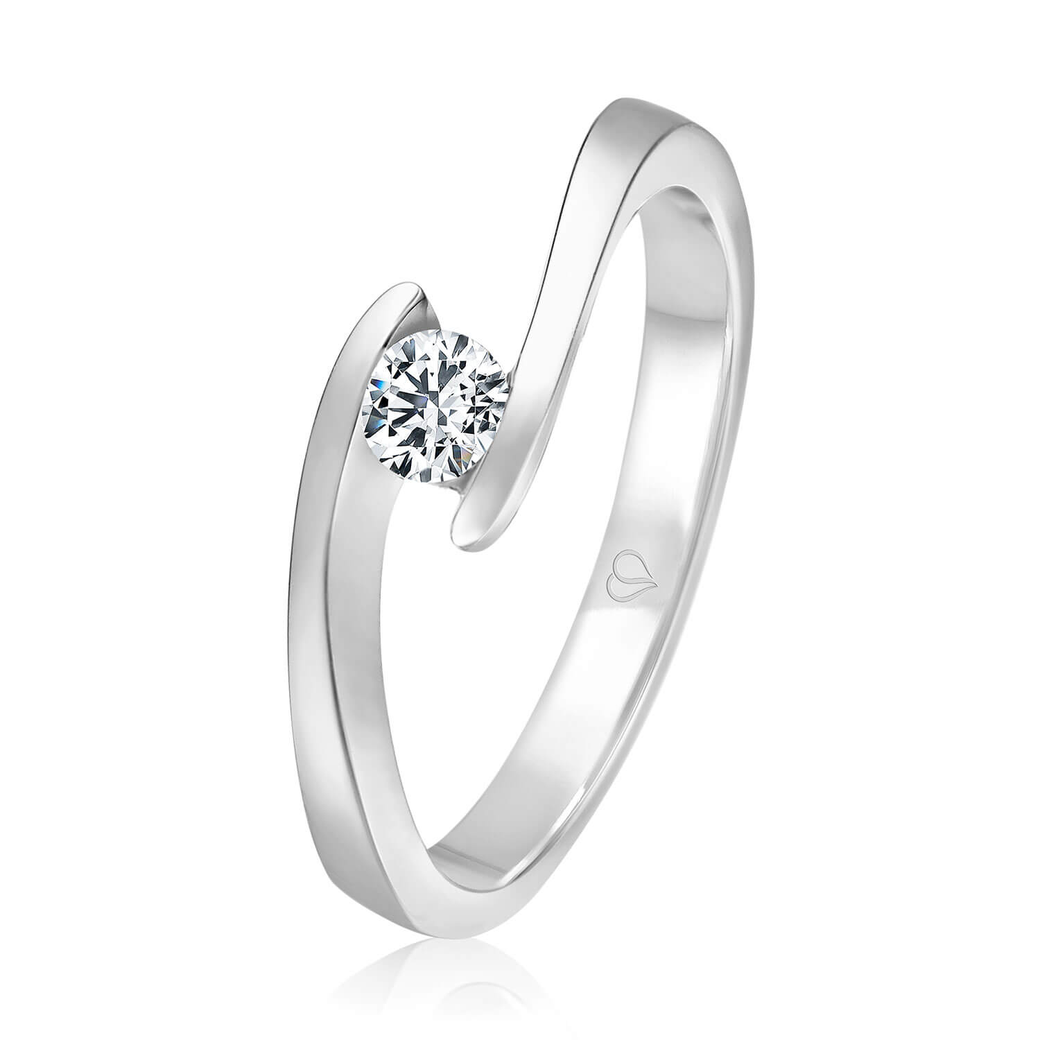 Verlobungsring Platin 950 (0,20 ct w/si) kaufen | Trauringschmiede