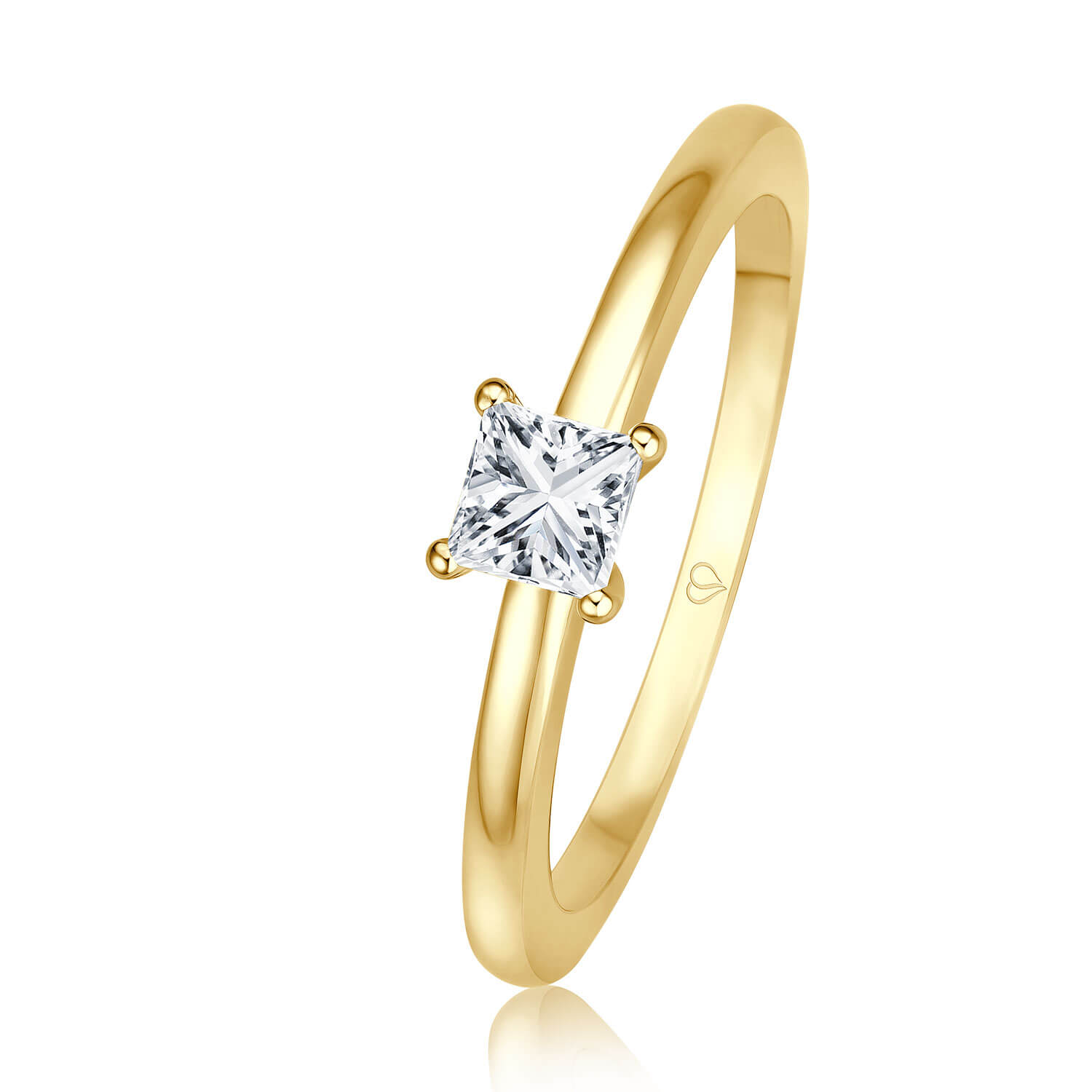 Verlobungsring Gelbgold 750 (0,25 ct w/si) kaufen | Trauringschmiede